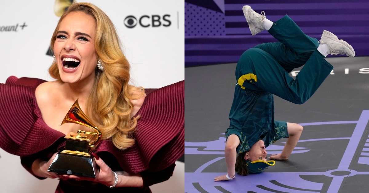 Adele sobre a breakdancer que viralizou nas redes sociais: "nem percebi ...