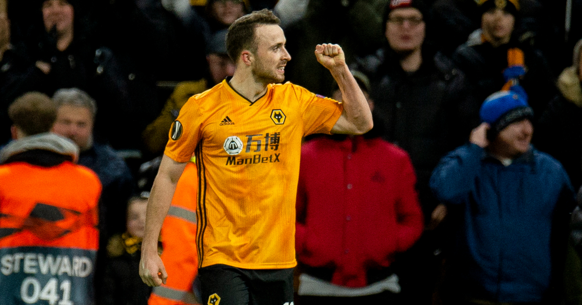 Diogo Jota eleito jogador da semana na Liga Europa