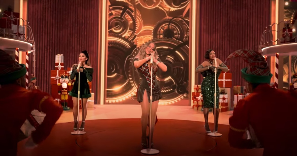 Mariah Carey, Ariana Grande e Jennifer Hudson animam o Natal com uma ...